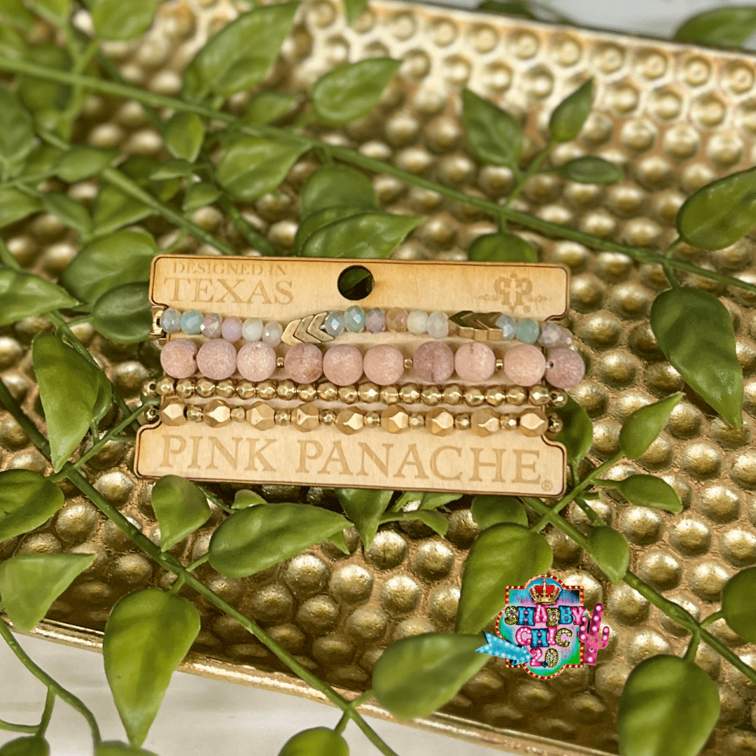 Pink Panache Natural Arrows Bracelet Set – Shabby Chic Boutique and Tanning Salon