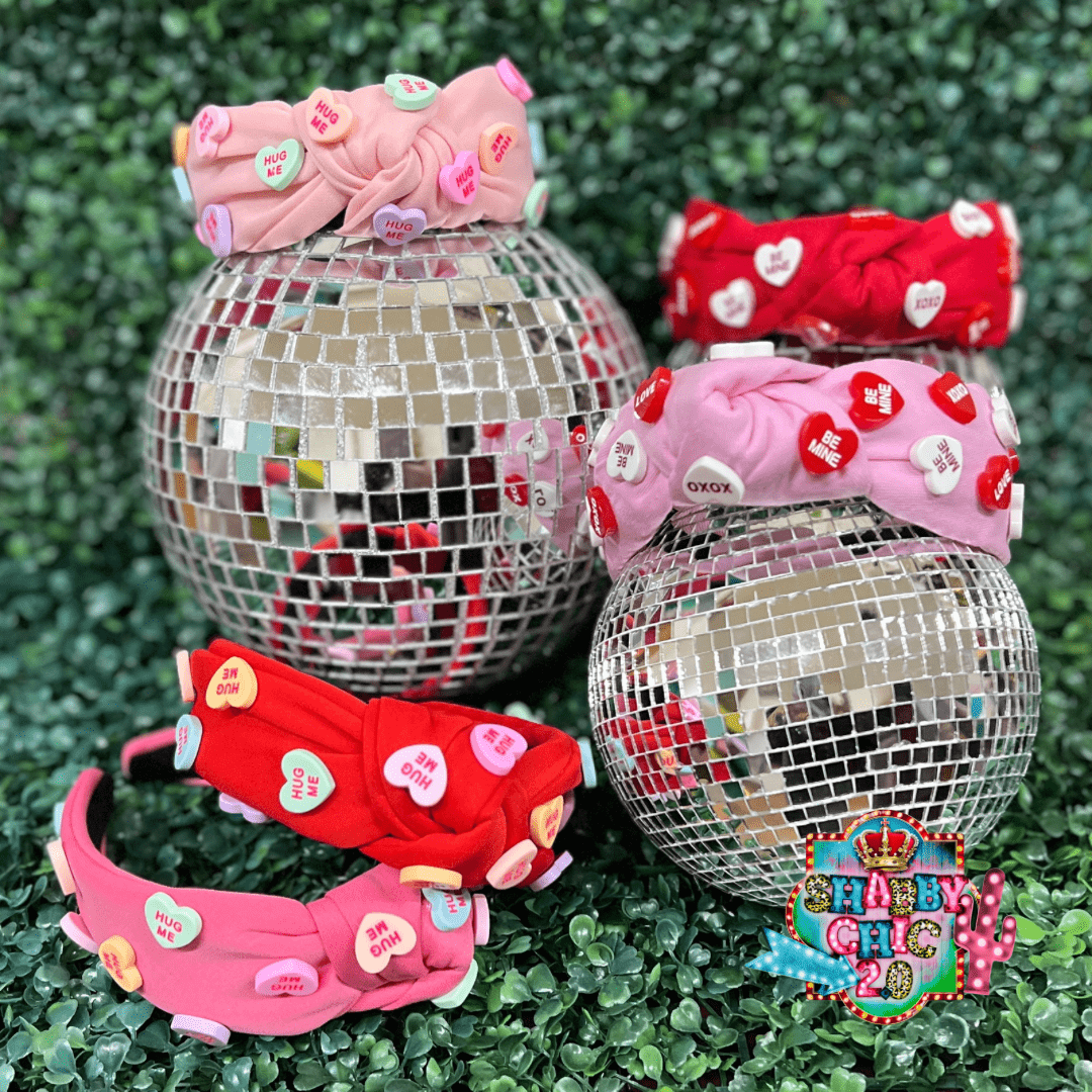 Valentine Headbands – Shabby Chic Boutique and Tanning Salon