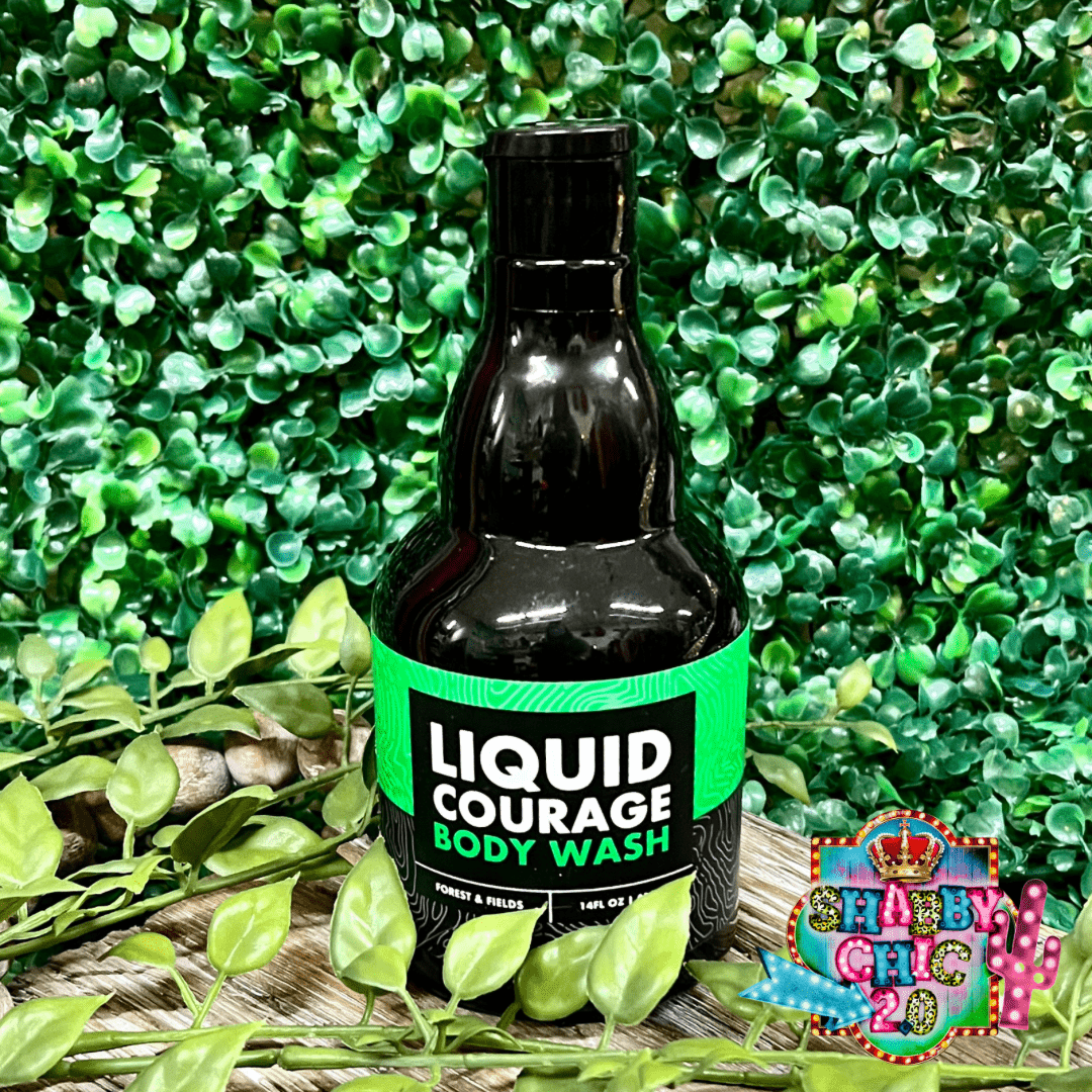 Men's Liquid Courage Body Wash - Forest and Fields – Shabby Chic Boutique and Tanning Salon