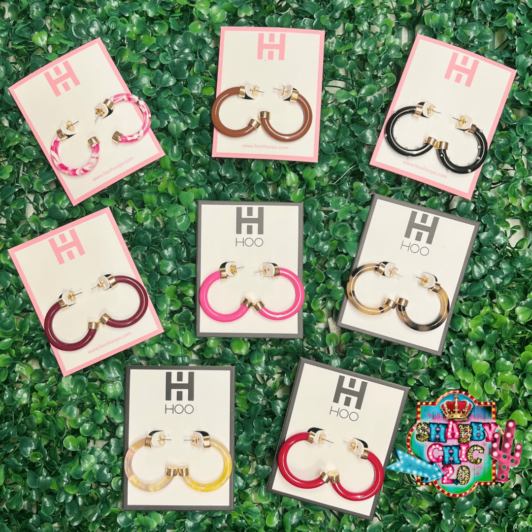 Mini Hoo Hoops Earrings – Shabby Chic Boutique and Tanning Salon