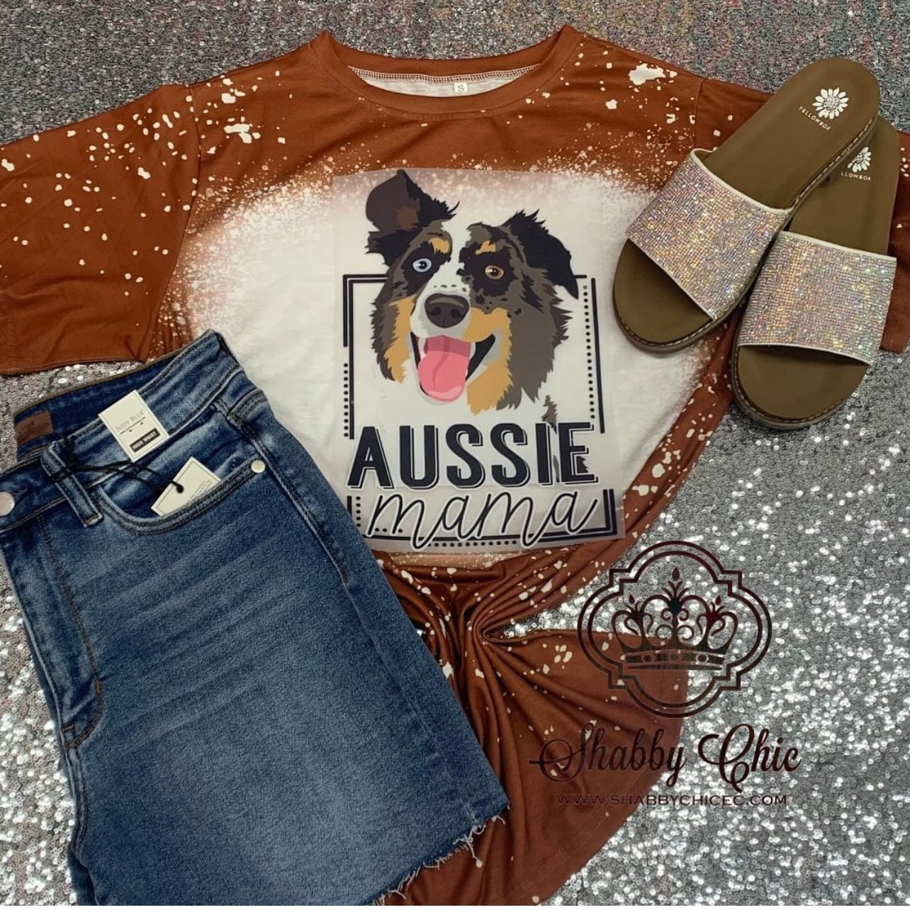 Aussie Mama Tee – Shabby Chic Boutique and Tanning Salon