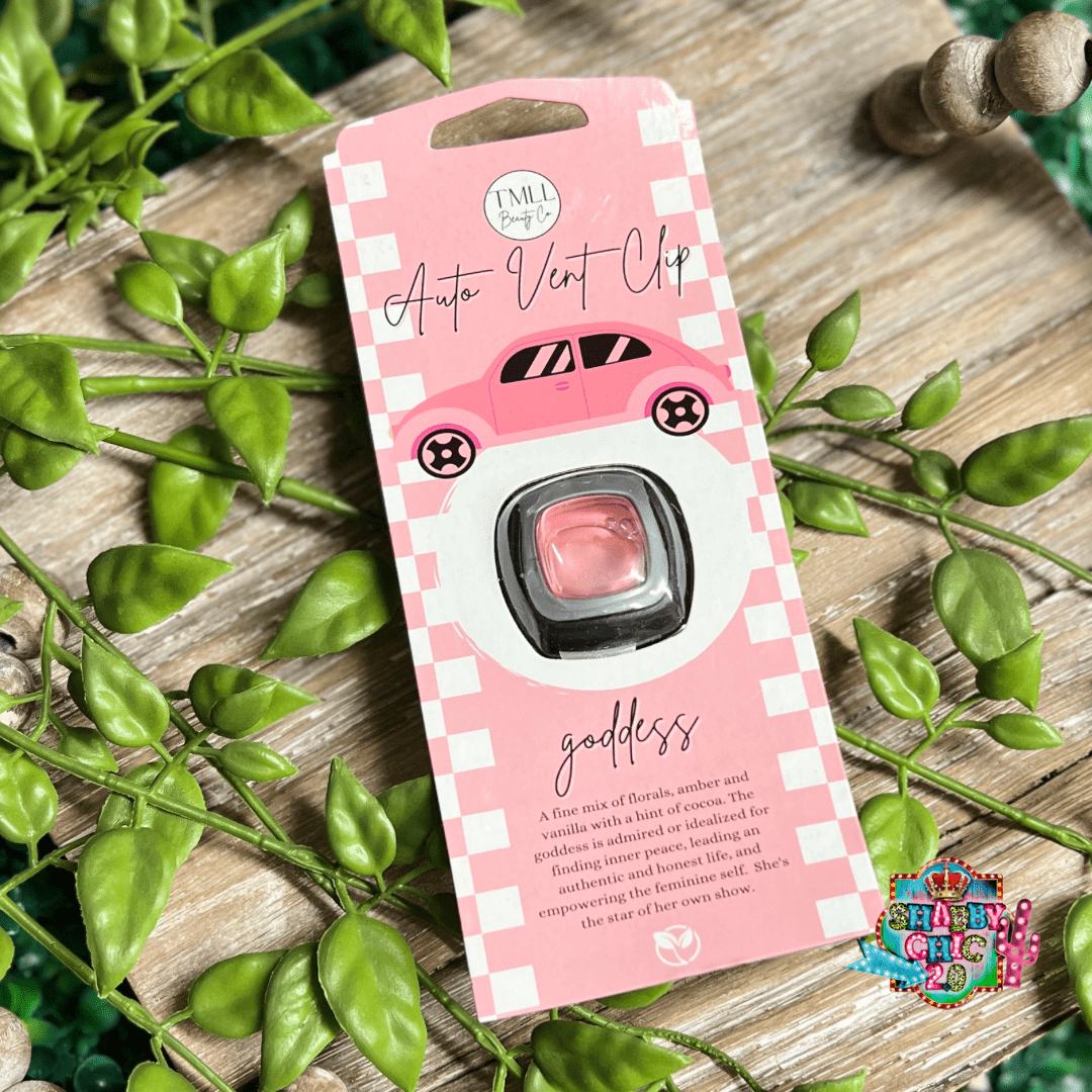 Auto Vent Clips - Goddess – Shabby Chic Boutique and Tanning Salon
