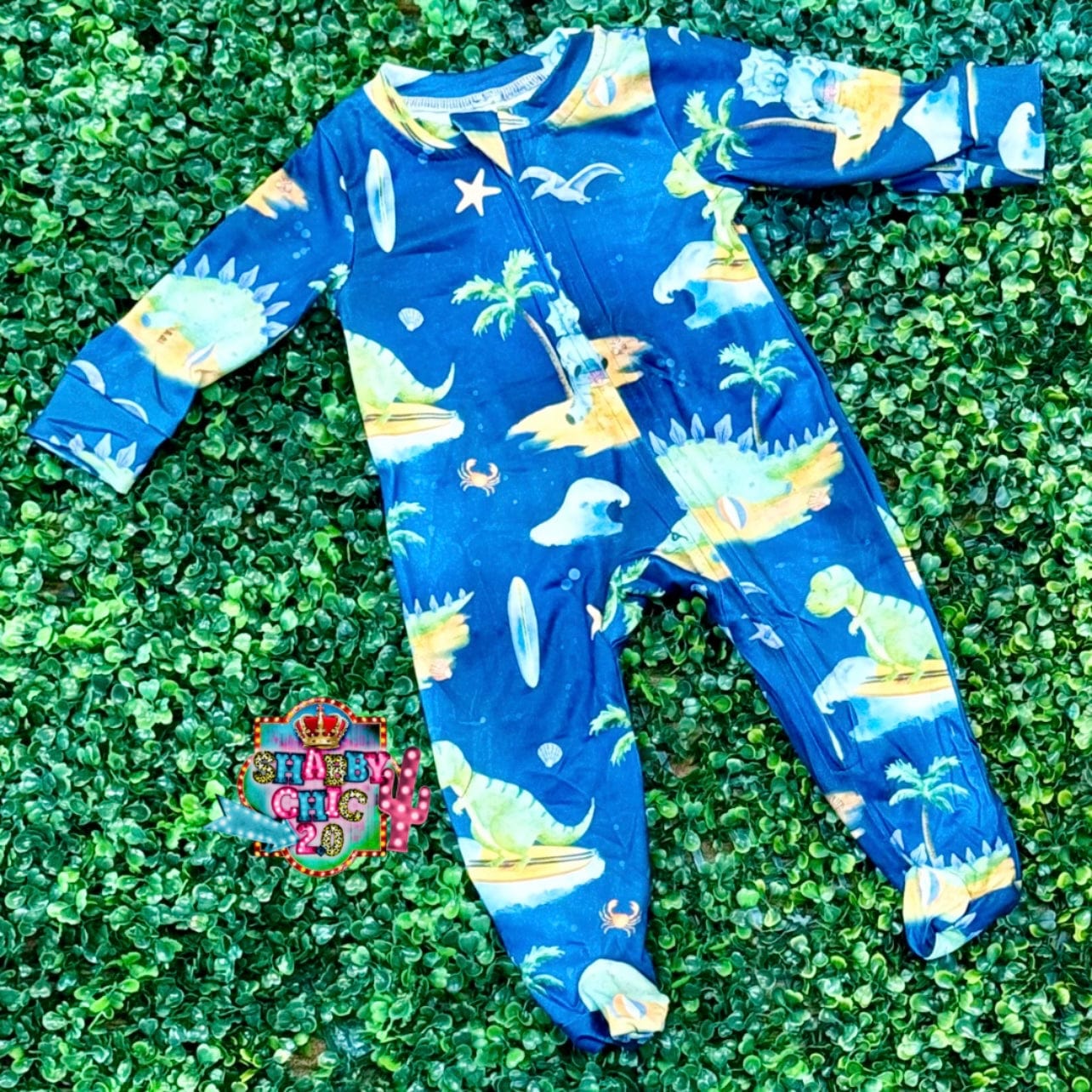 Dinosaur Sleeper – Shabby Chic Boutique and Tanning Salon