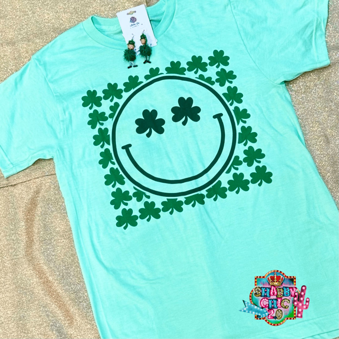 Happy Shamrock Tee – Shabby Chic Boutique and Tanning Salon