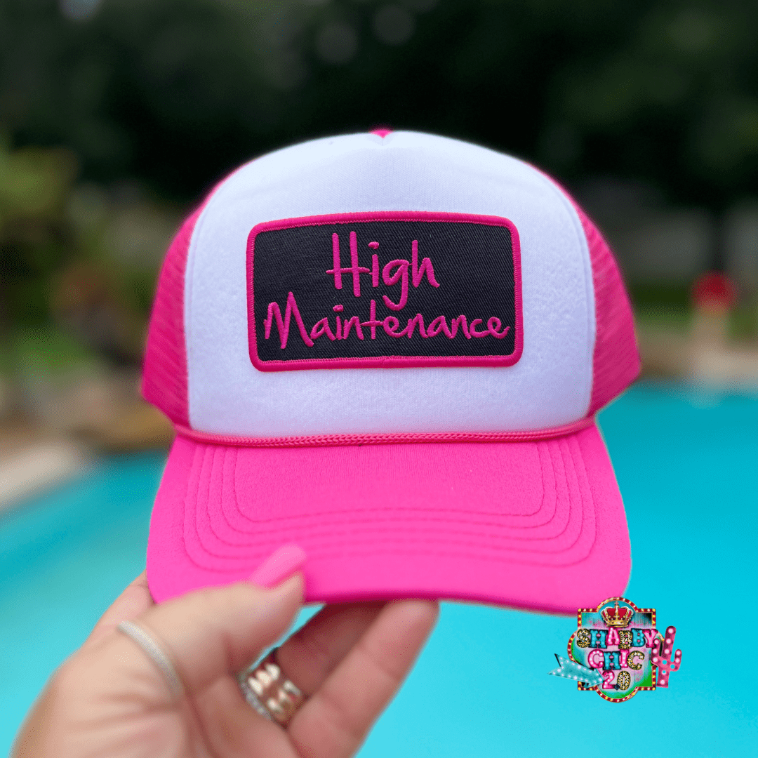 High Maintenance Cap – Shabby Chic Boutique and Tanning Salon