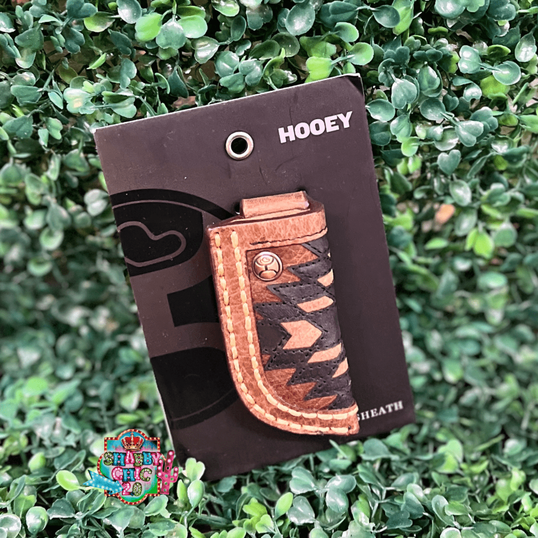 HOOEY "KAI" TAN/BROWN/BLACK PATCHWORK KNIFE SHEATH – Shabby Chic ...