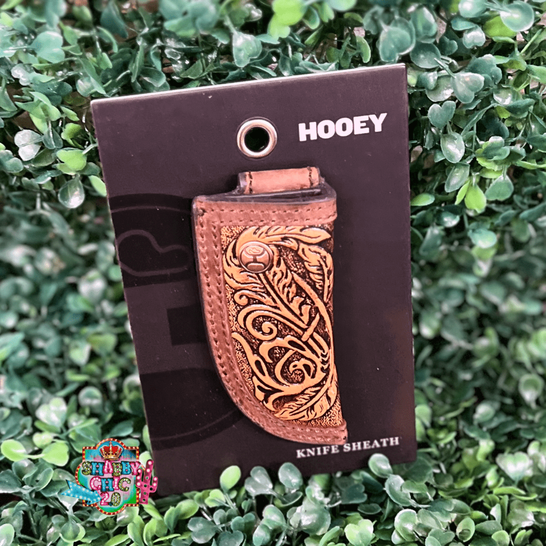 HOOEY "PHOENIX" HAND TOOLED KNIFE SHEATH BROWN/TAN – Shabby Chic ...