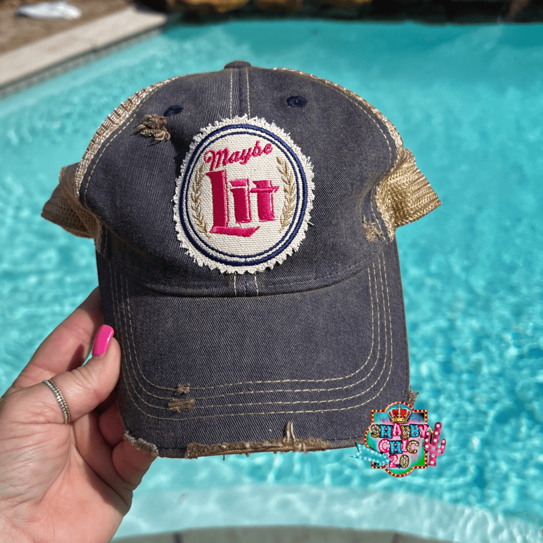 Maybe Lit Cap – Shabby Chic Boutique and Tanning Salon