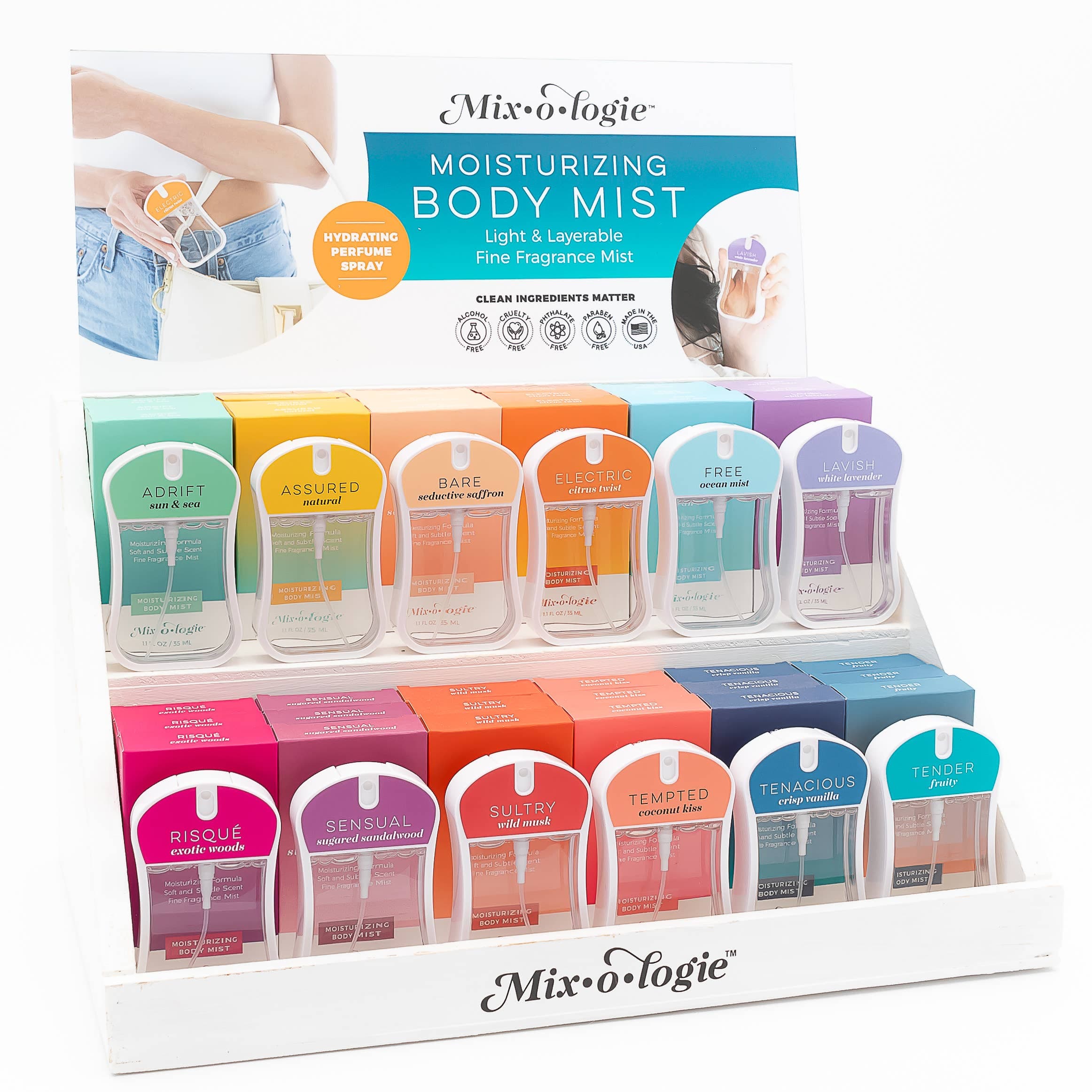 Mixologie Moisturizing Body Mist Spray – Shabby Chic Boutique and ...