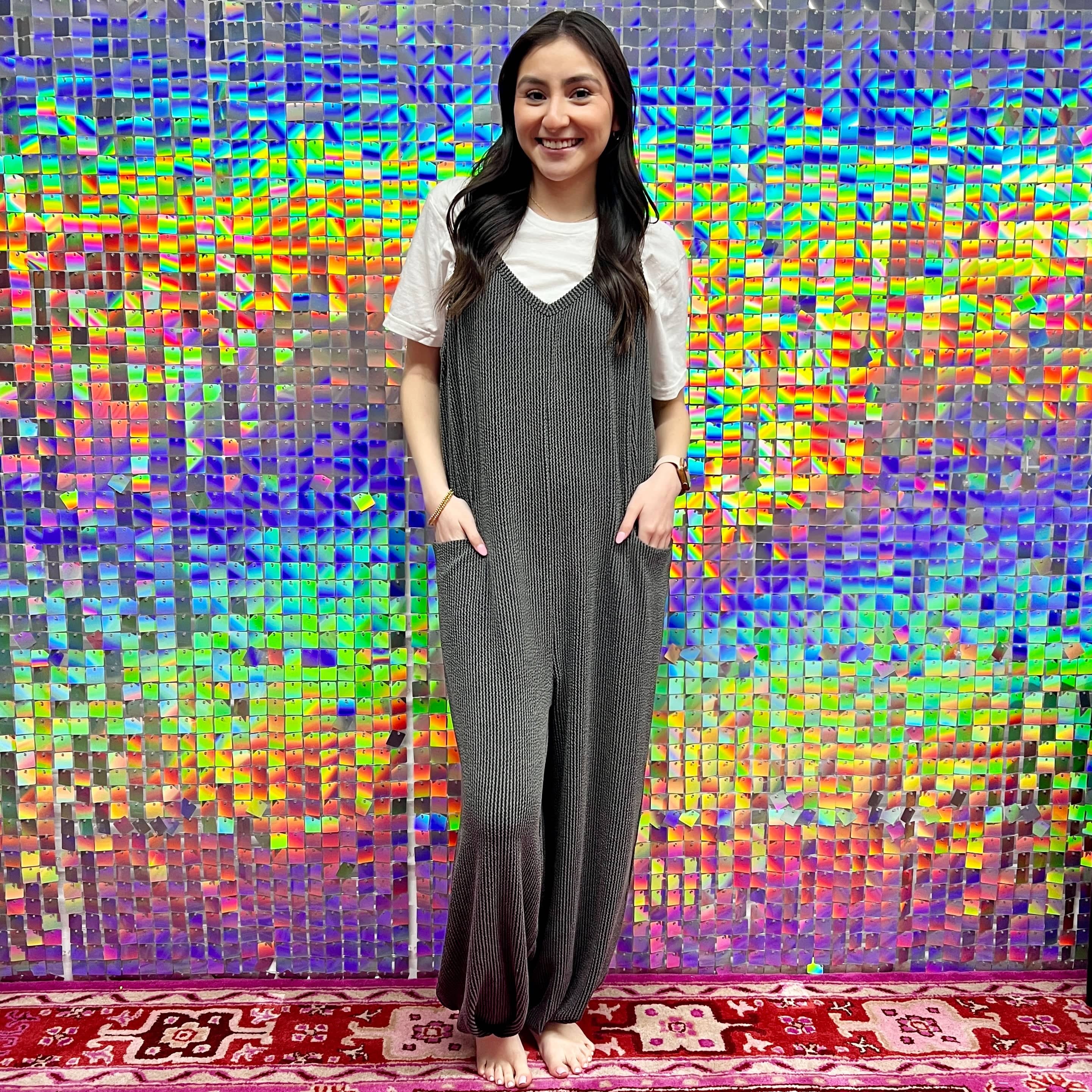 Ready for Fun Jumpsuit – Shabby Chic Boutique and Tanning Salon