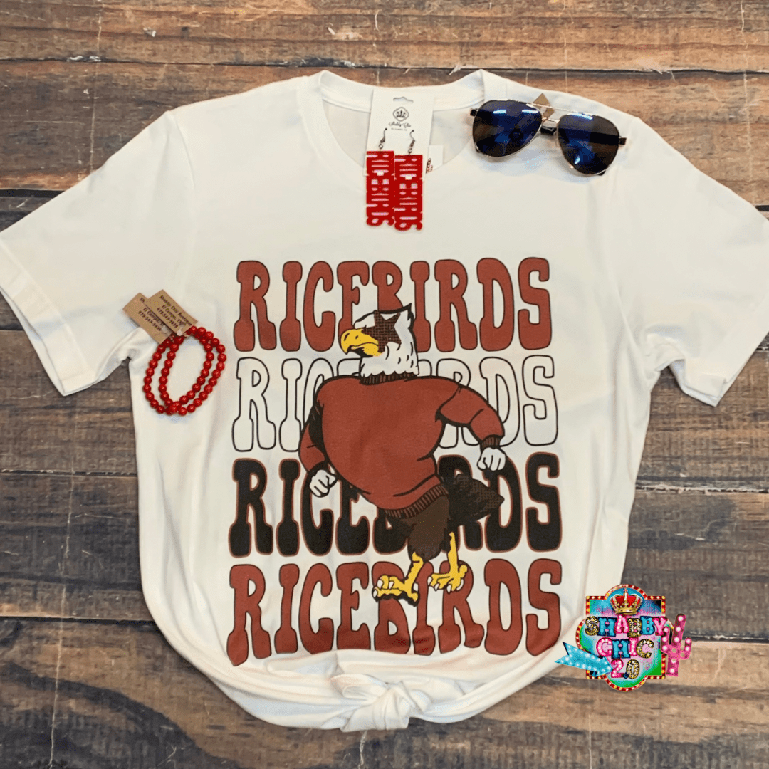 Ricebirds Star Tee – Shabby Chic Boutique and Tanning Salon