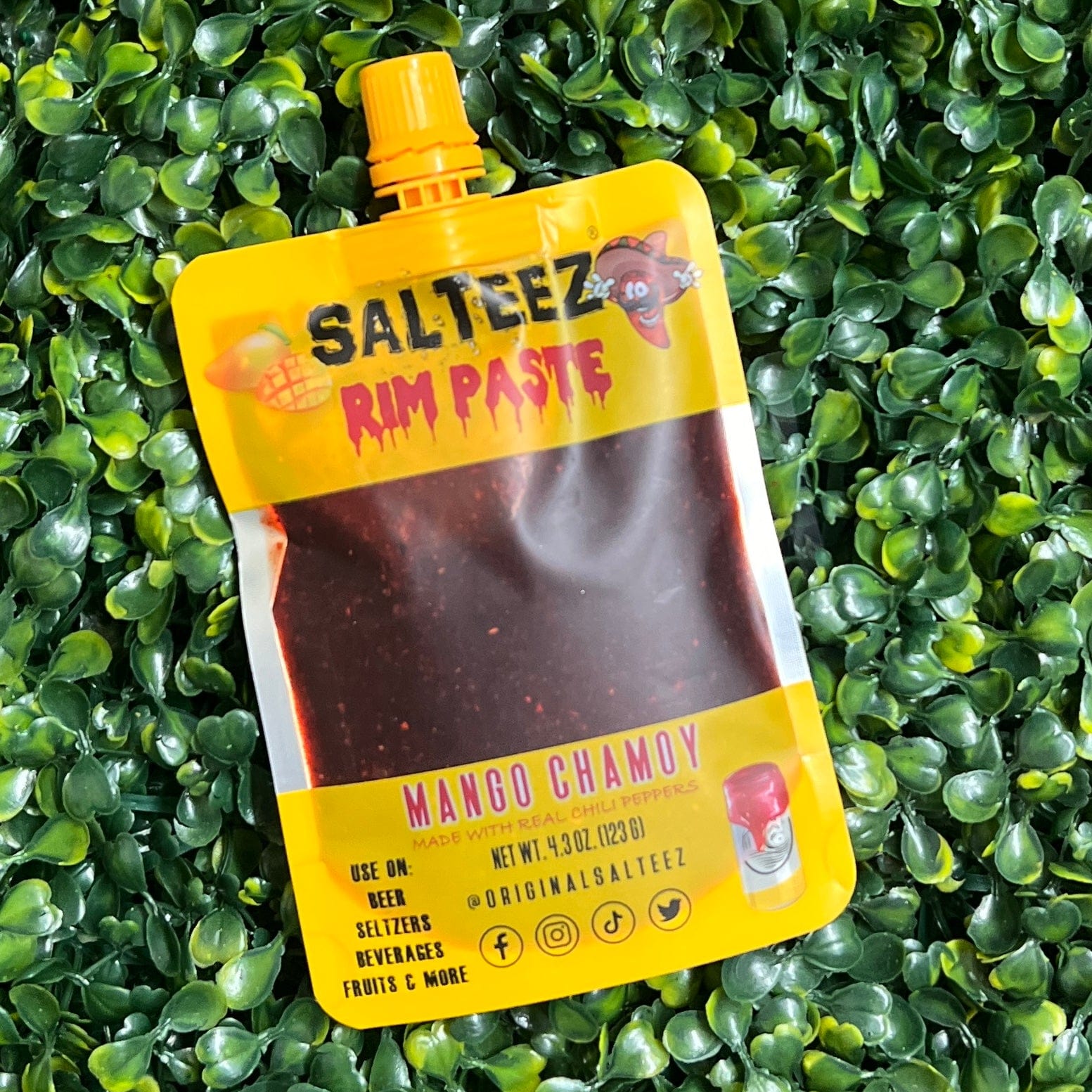 Salteez Rim Paste - Mango Chamoy – Shabby Chic Boutique and Tanning Salon