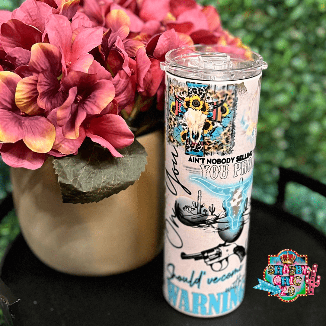 Should've Come With A Warning Cup – Shabby Chic Boutique and Tanning Salon