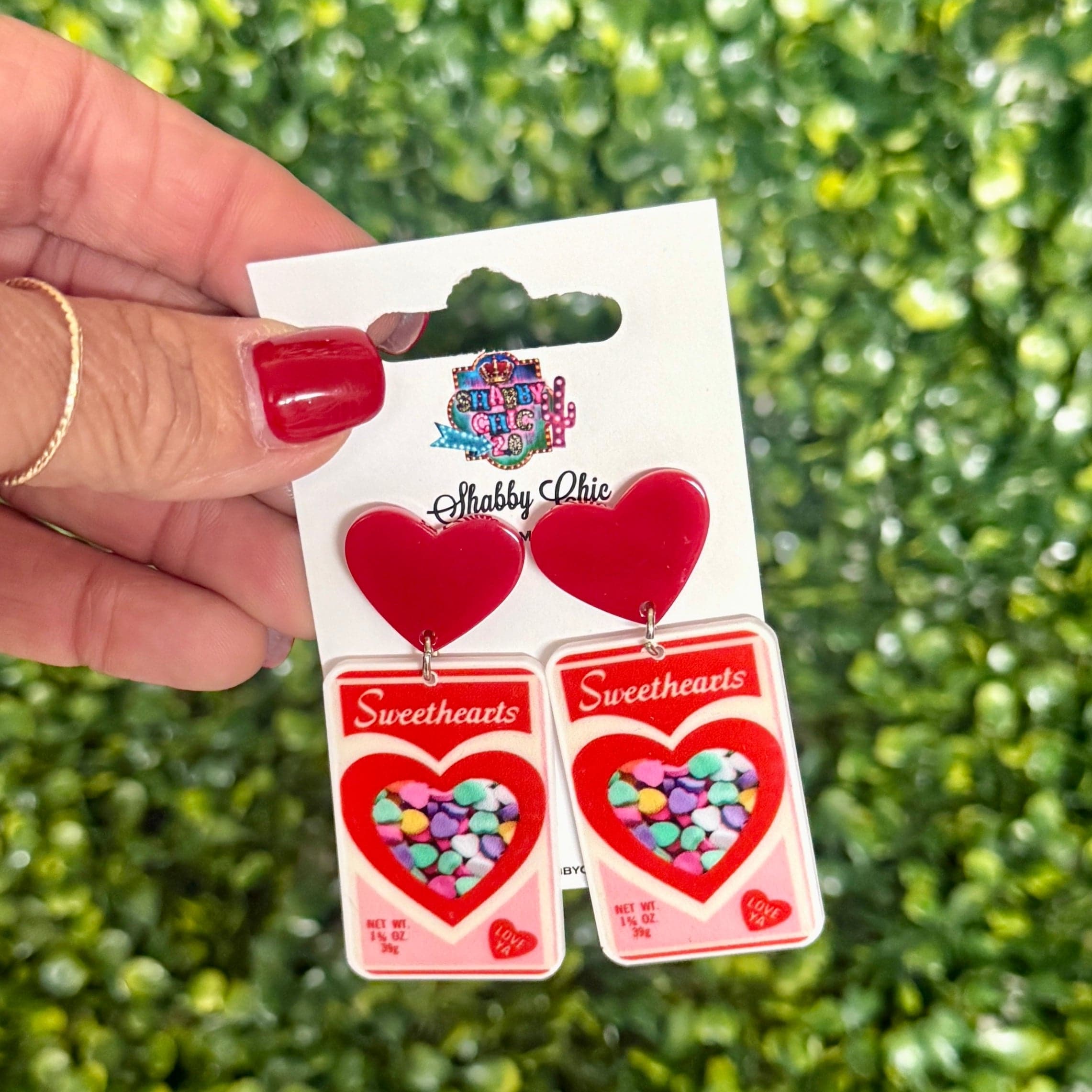 Sweethearts Earrings – Shabby Chic Boutique and Tanning Salon