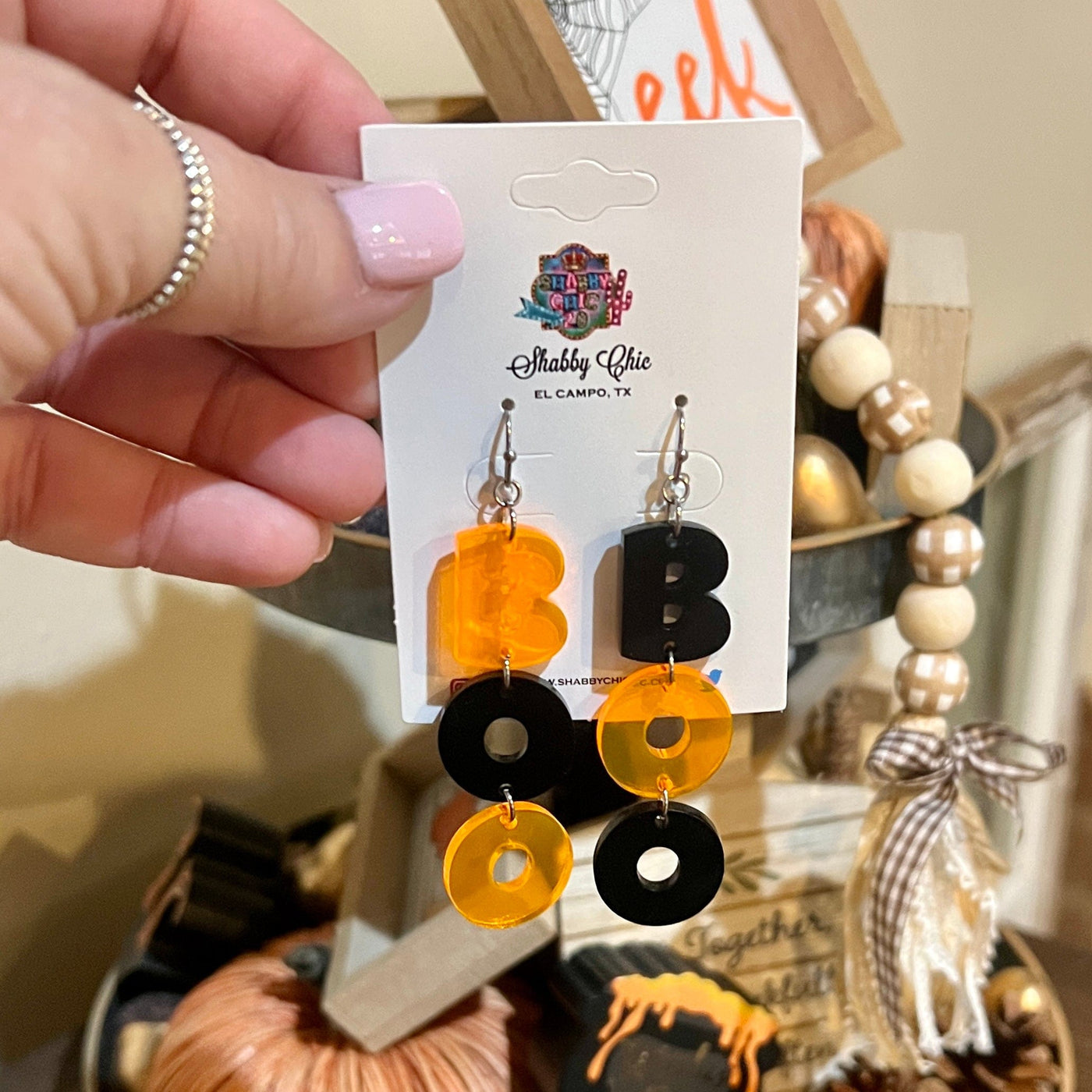 Boo Earrings – Shabby Chic Boutique and Tanning Salon