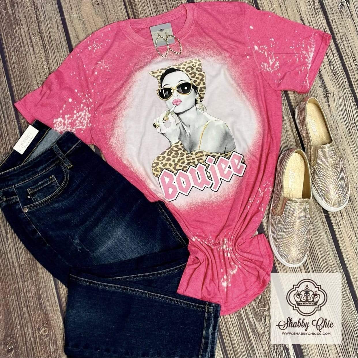 Boujee Lady Tee – Shabby Chic Boutique and Tanning Salon