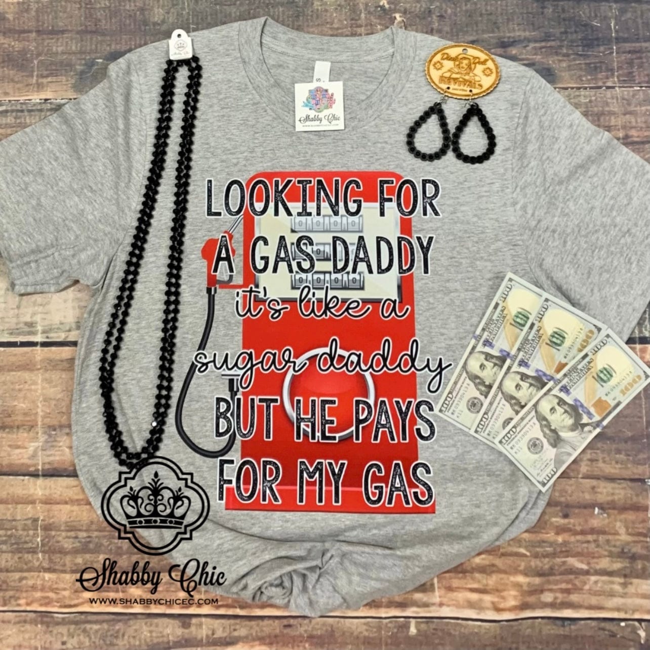 Gas Daddy Tee – Shabby Chic Boutique and Tanning Salon