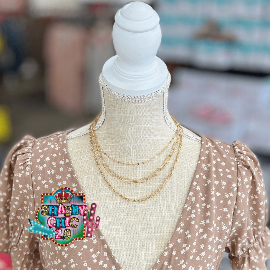 Gold Chain Set – Shabby Chic Boutique and Tanning Salon
