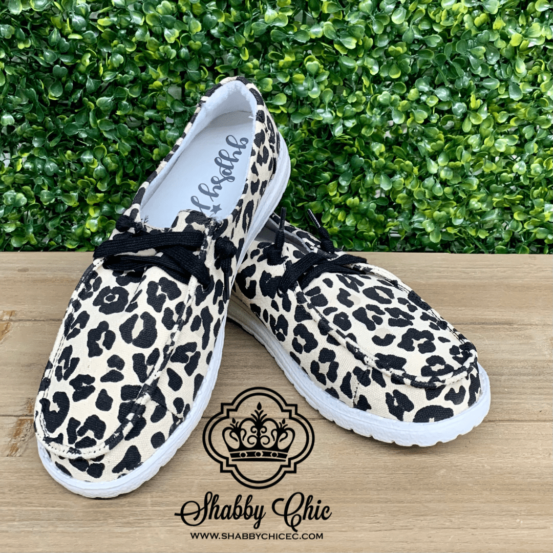 Gypsy Jazz Bongo - Cream (Light Leopard) – Shabby Chic Boutique and ...