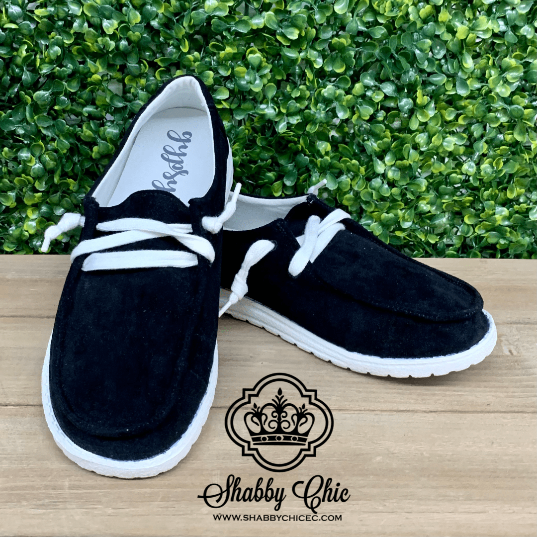 Gypsy Jazz Tintin - Black Suede – Shabby Chic Boutique and Tanning Salon
