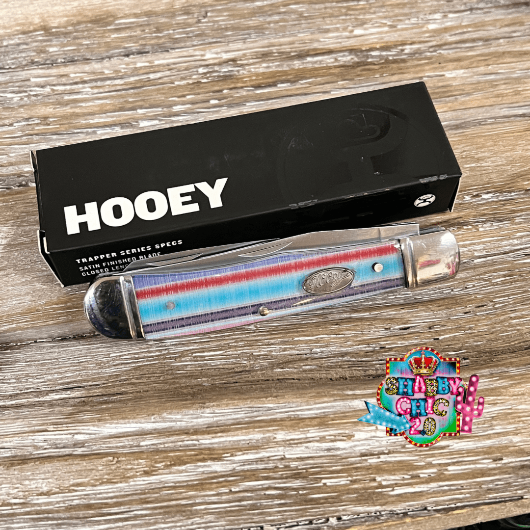 HOOEY "CALI STRIPE MULTI COLOR TRAPPER" LARGE KNIFE – Shabby Chic ...