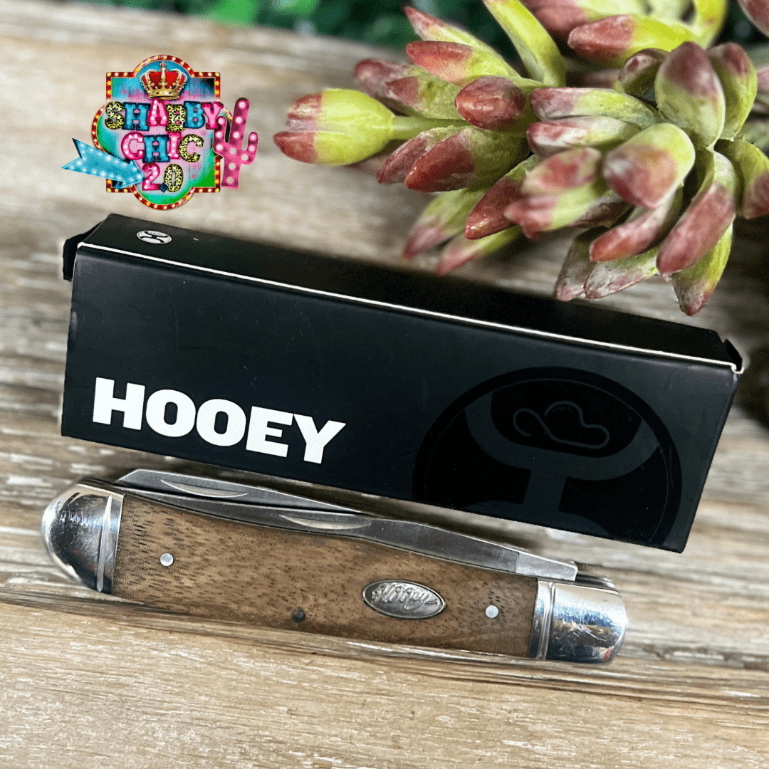 Hooey Large Trapper Knife - Zebra – Shabby Chic Boutique and Tanning Salon