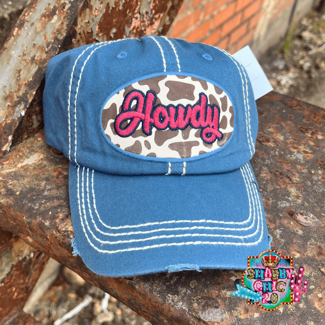 Howdy Cap - Dark Blue – Shabby Chic Boutique and Tanning Salon