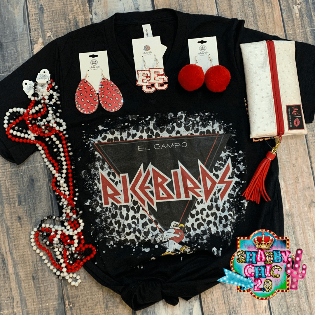 Old School Band Tee - Ricebirds – Shabby Chic Boutique and Tanning Salon