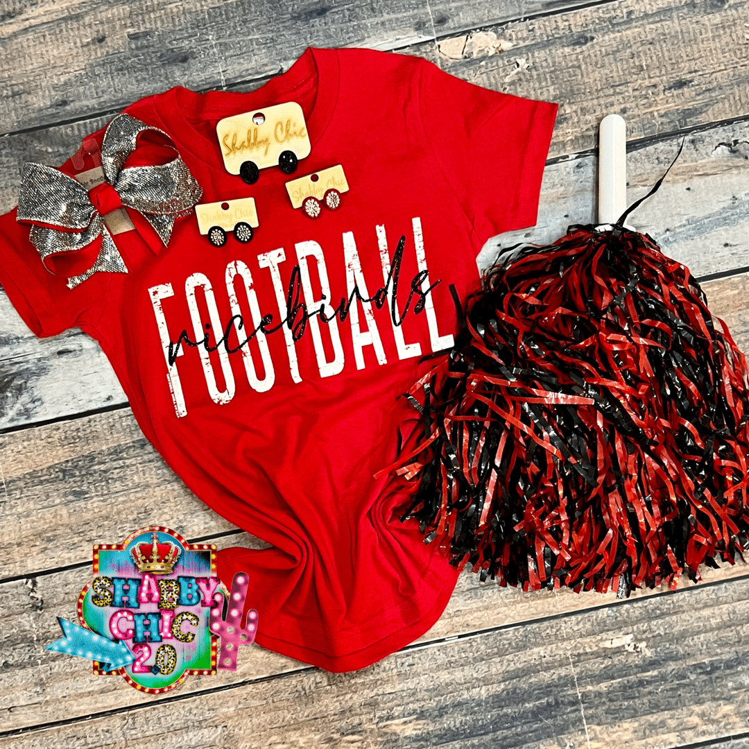 Ricebird Football Tee - Youth – Shabby Chic Boutique and Tanning Salon