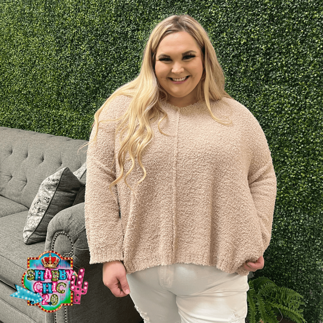 Softest Sweater Ever - Tan – Shabby Chic Boutique and Tanning Salon