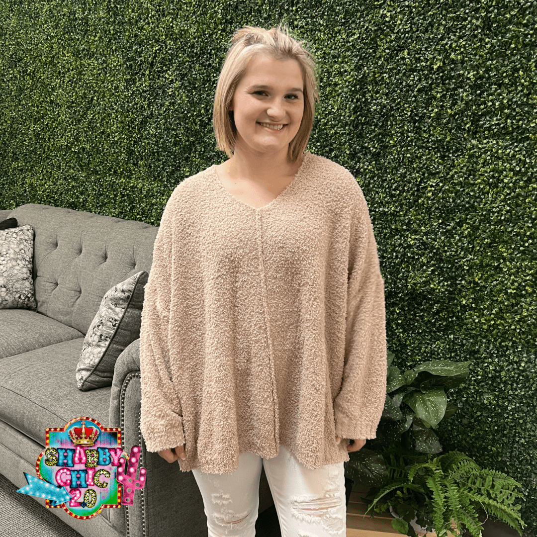 Softest Sweater Ever - Tan – Shabby Chic Boutique and Tanning Salon