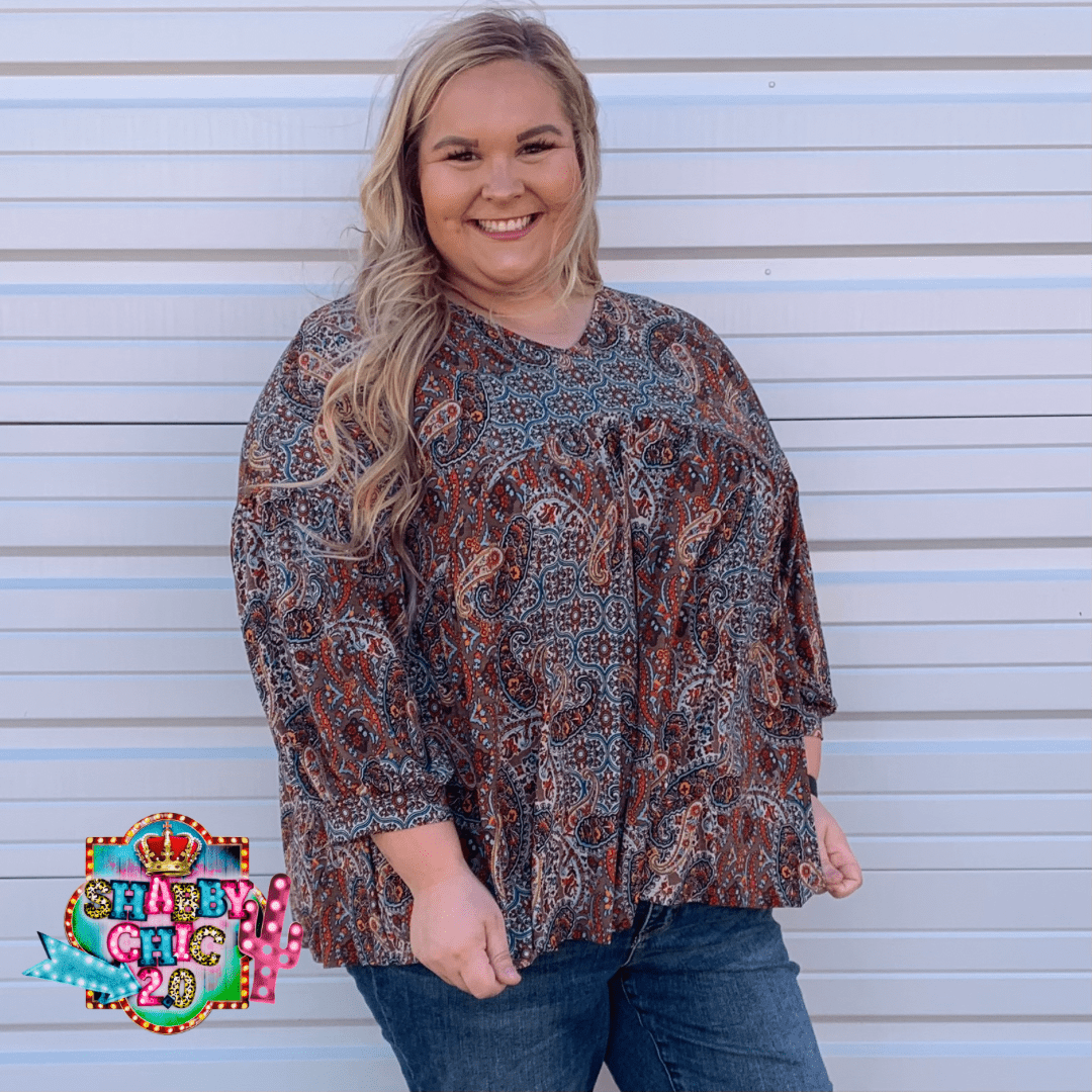 Spirit of Fall Top – Shabby Chic Boutique and Tanning Salon